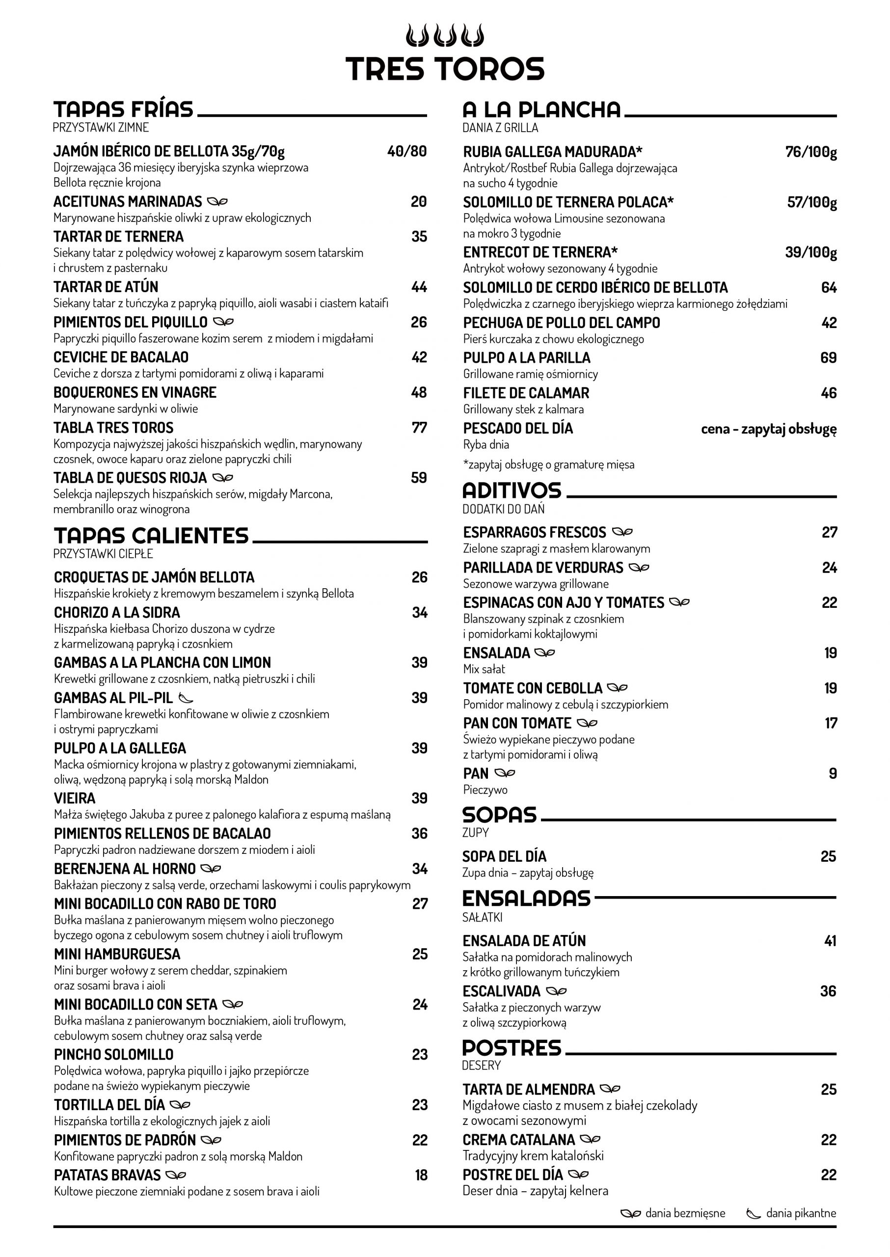 Tres Toros – Najlepsza hiszpańska restauracja w Warszawie